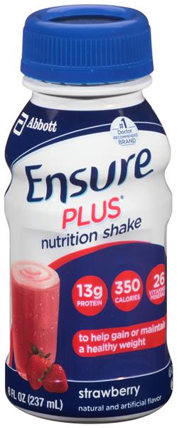 Ensure Plus Strawberry Nutrition Shake 6Pk | Hy-Vee Aisles Online ... Ensure Plus Strawberry Nutrition Shake 6Pk | Hy-Vee Aisles Online ...