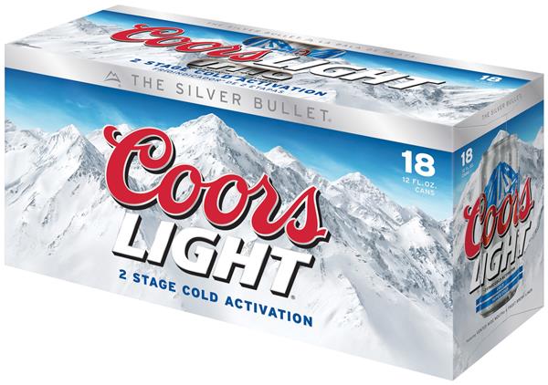 Coors Light Beer 18 Pack | Hy-Vee Aisles Online Grocery Shopping